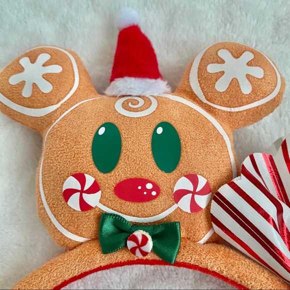 Disney | Accessories | Disney Gingerbread Minnie Mickey Ears | Poshmark
